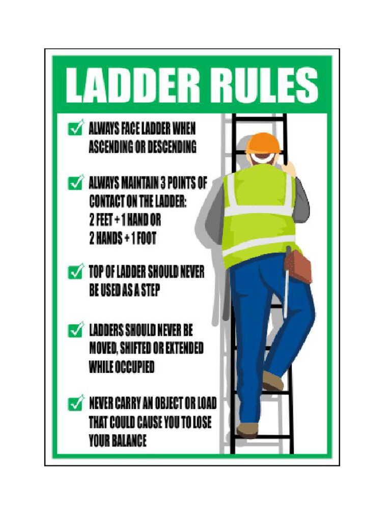Ladder Rules | PDF