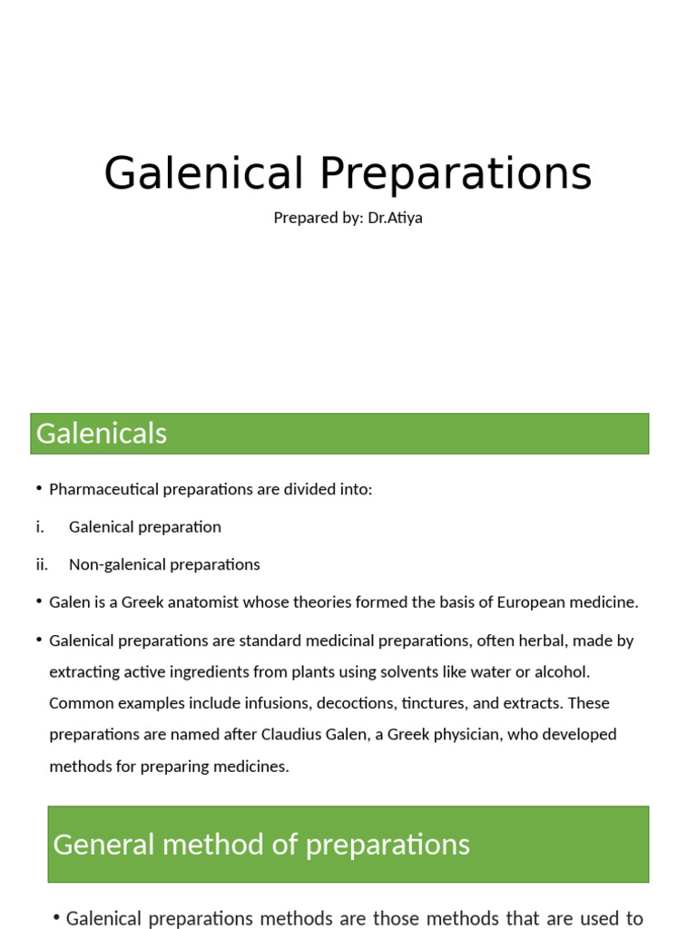 Galenical Preparations | PDF | Filtration | Water