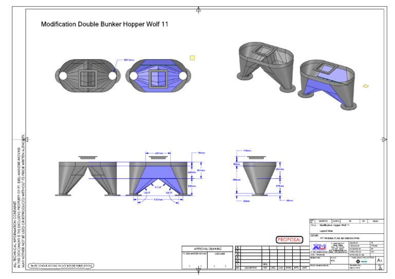 2dview-Wolf 11 Double Bunker Hopper-R2 | PDF