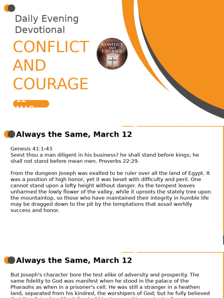 12-3 Conflict and Courage | PDF