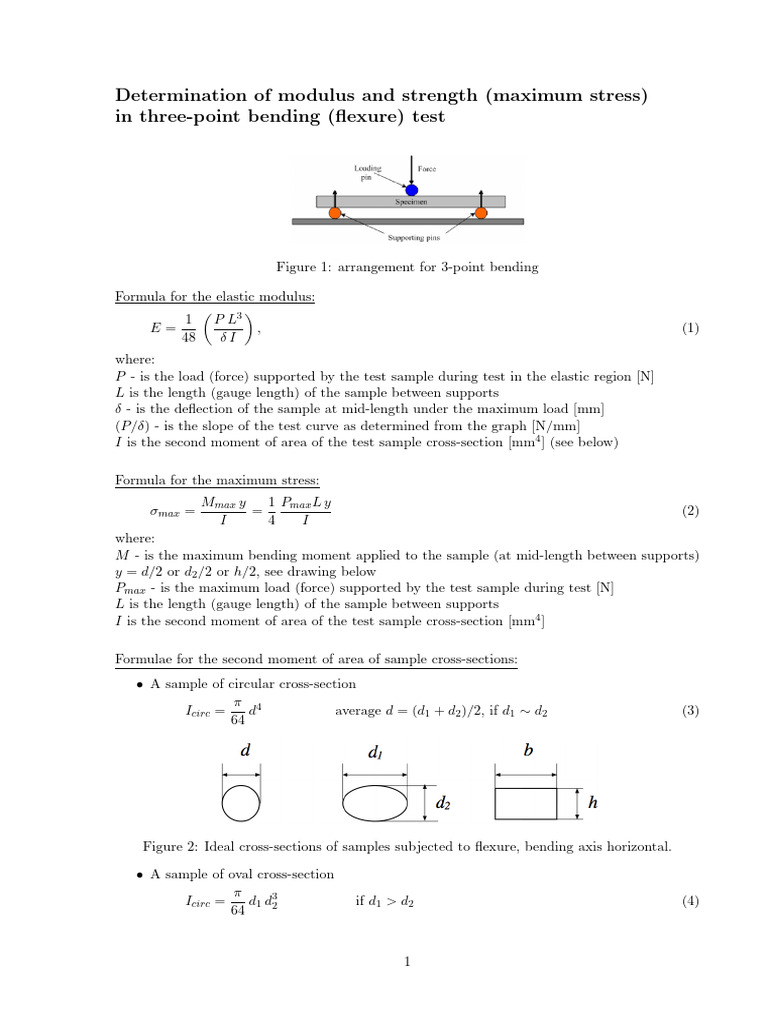 Flexure (4416) | PDF | Bending | Young's Modulus