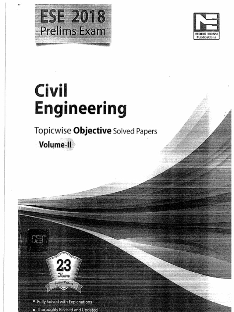 ESE Pre Vol-2 PYQ Made Easy | PDF