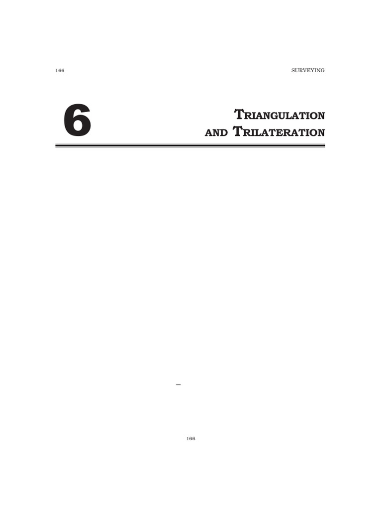 Surveying Problem Solving Trilateration Et Triangulation | PDF ...