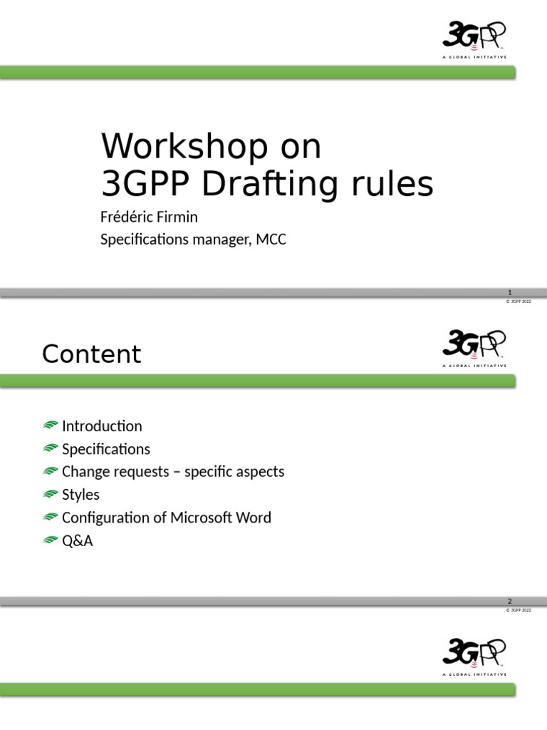 2023-Drafting Rules Workshop | PDF | Specification (Technical Standard ...