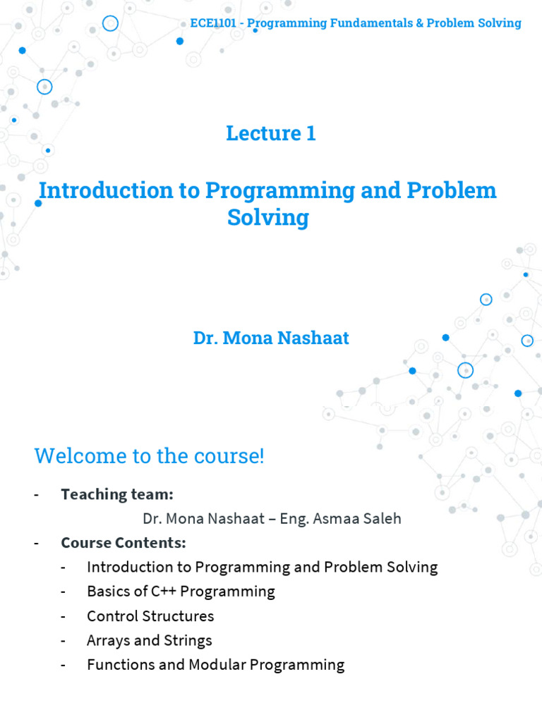 01 - Introduction To Programming | PDF | Computer Programming | Programming