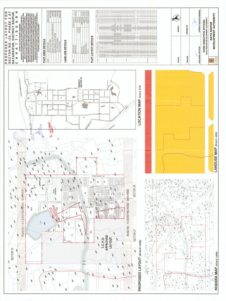 Naya Raipur Layout Map | PDF