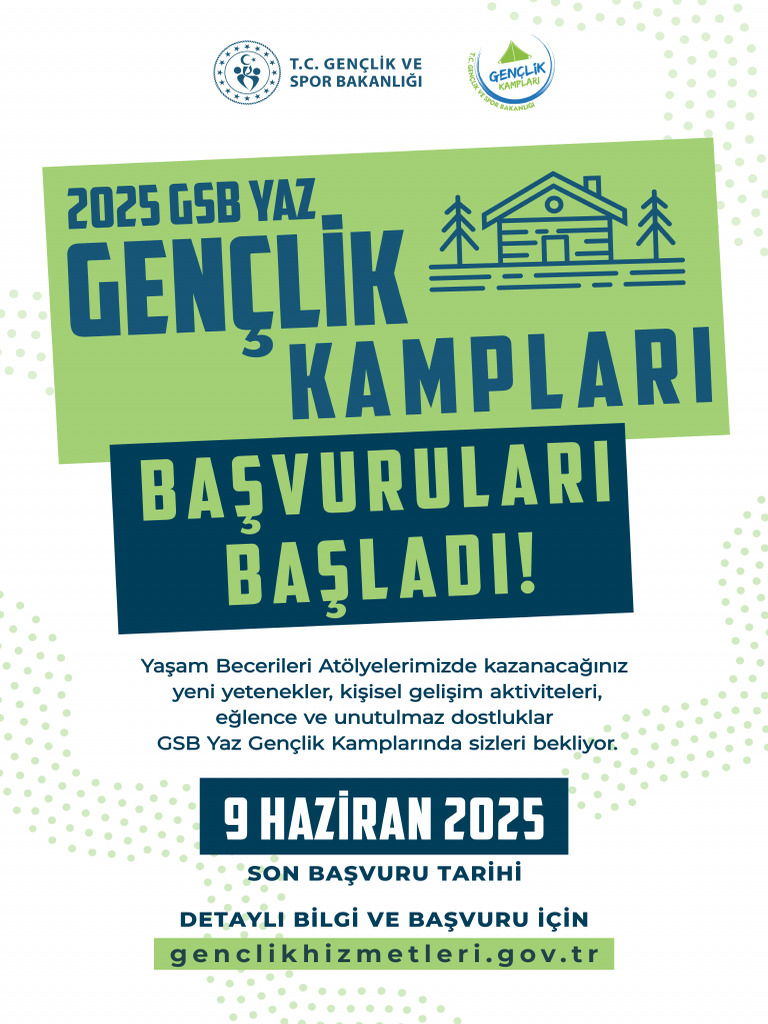 Genclik Kamplari Basvuru Afis 070525 Onay | PDF
