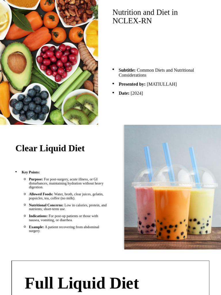 Nutrition and Diet in NCLEX-RN | PDF | Foods | Gluten Free Diet