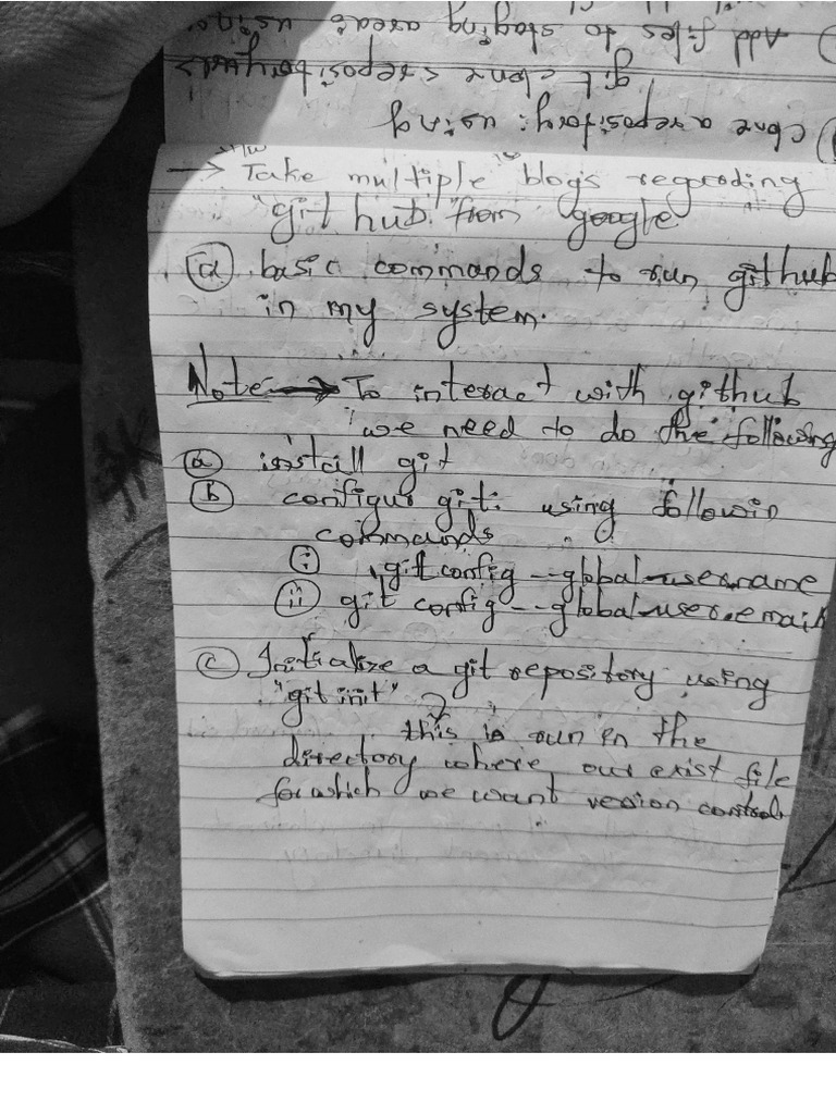 Git HW Notes | PDF