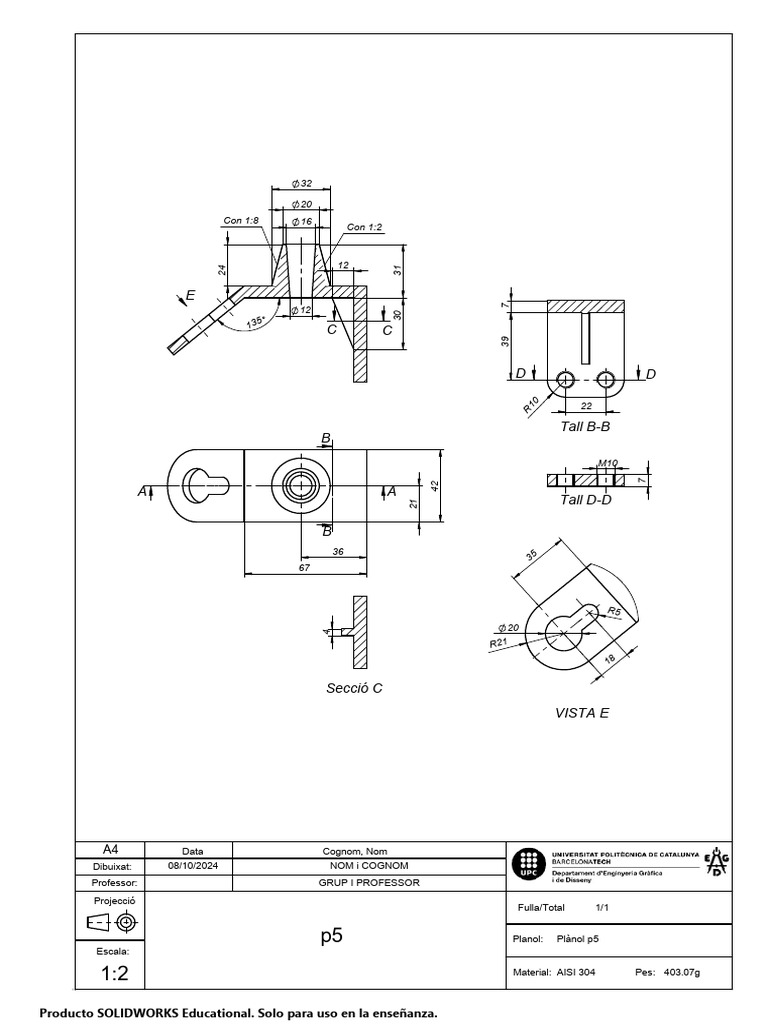 Plànol p5 | PDF