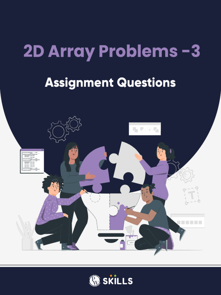 2D Array Problems - 3 - ASG | PDF