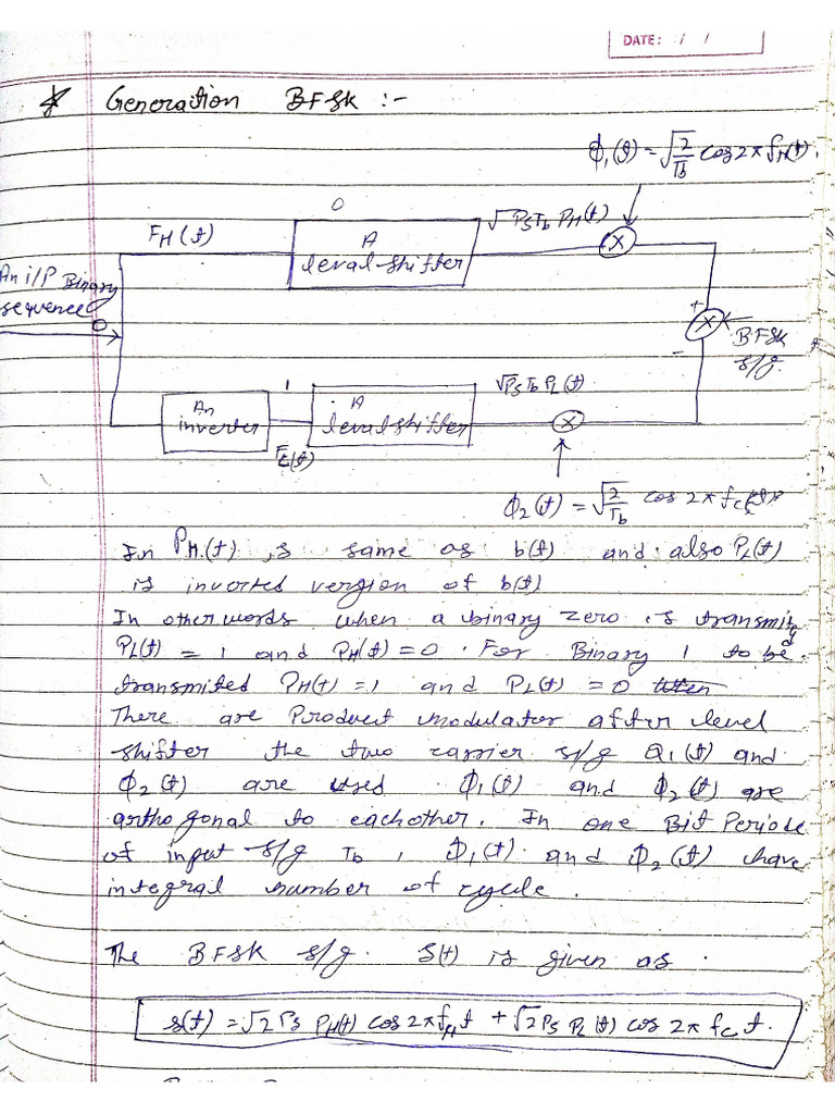 Communication Engineering Notes 4 | PDF