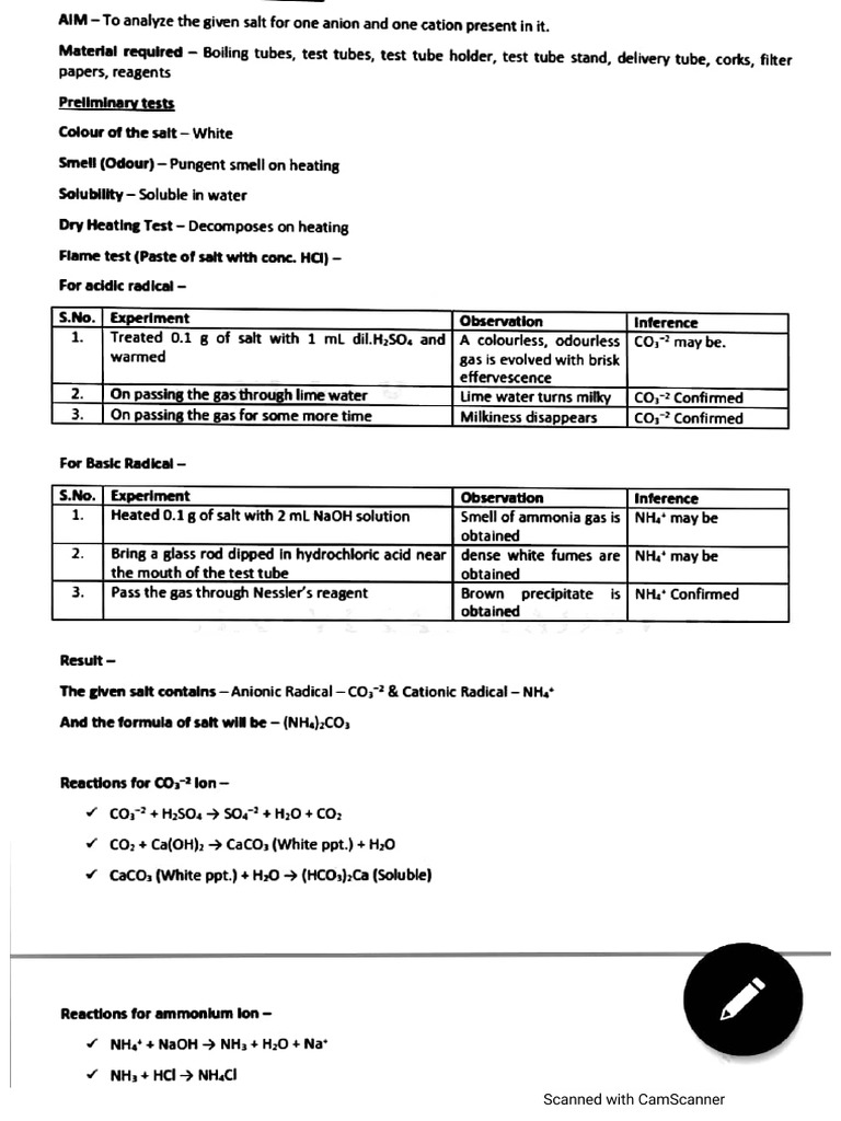 Experiment No 4 Chemistry Practicals Class 12 2022 23 PDF | PDF