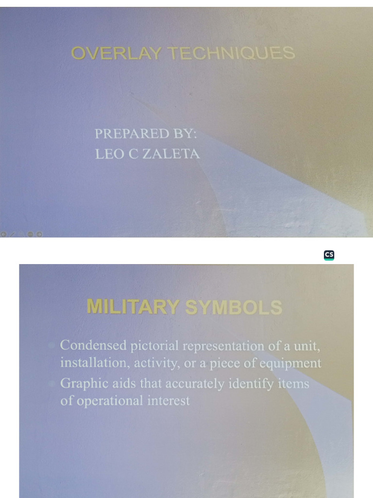 Overlay Techniques | PDF