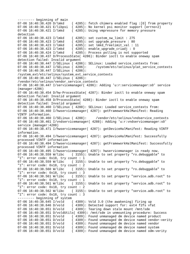Logcat Prev CSC Log | PDF | Computing | Utility Software