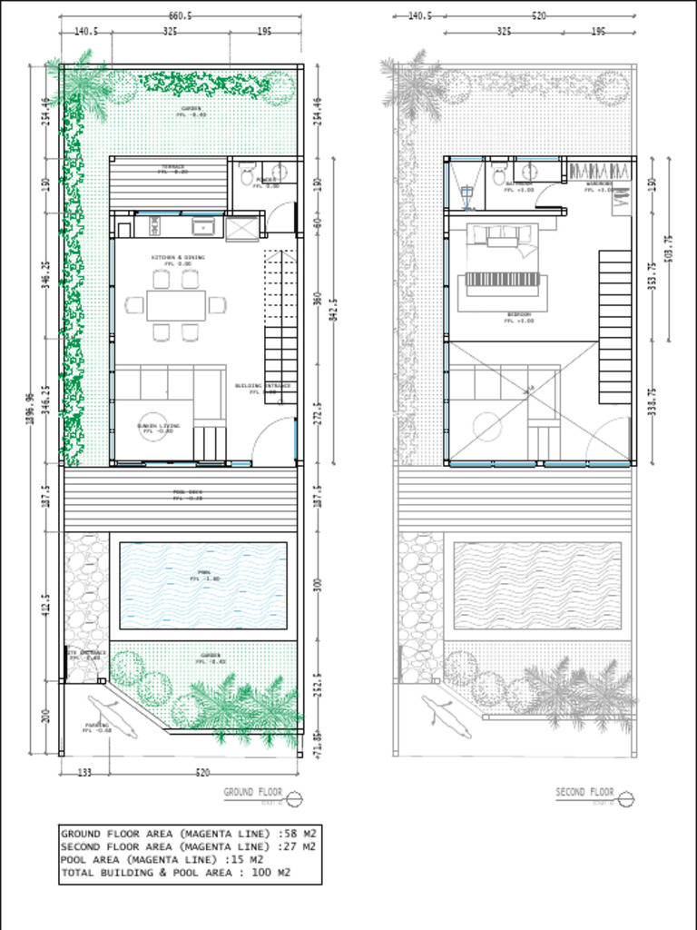 SESEH VILLA Ground Floor Plan | PDF | Home | Room