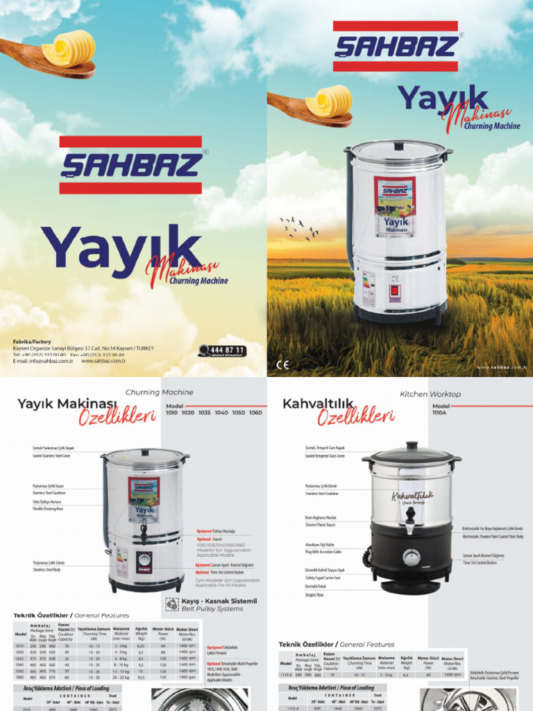 Şahbaz Churning Machines - 241212 - 102247 | PDF