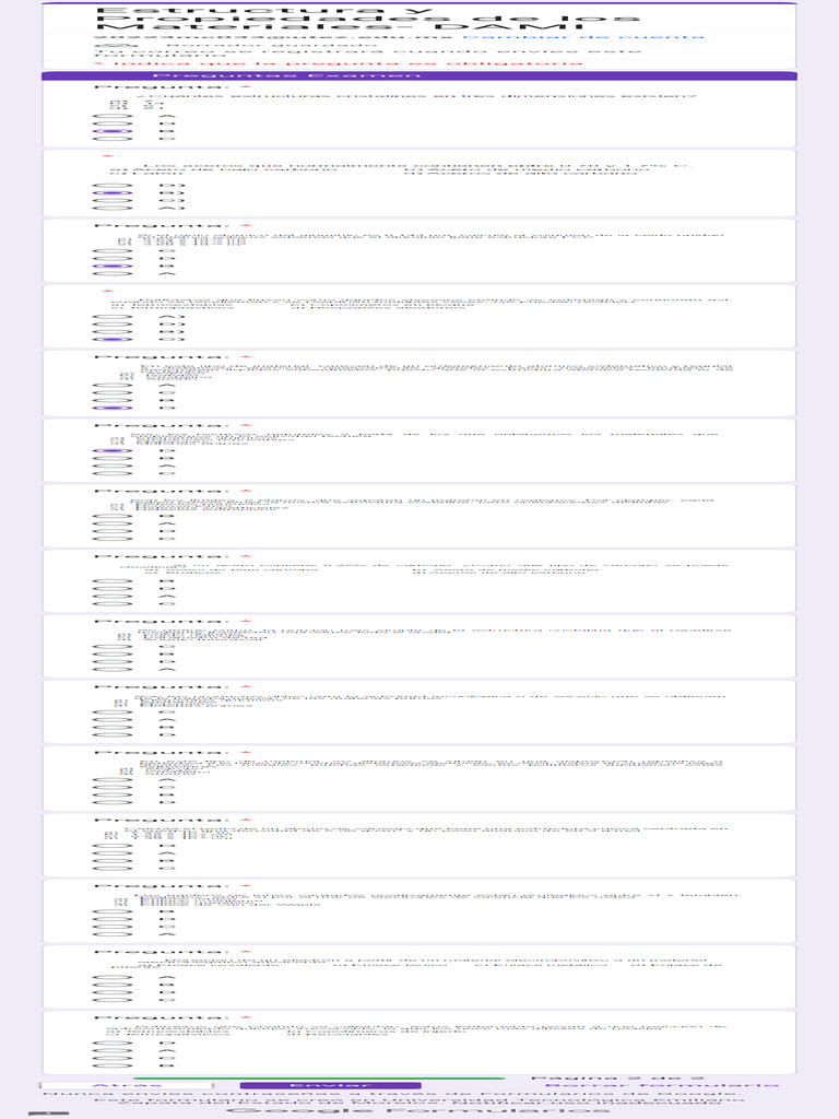 Estructura y Propiedades de Los Materiales - DAMI 9 | PDF