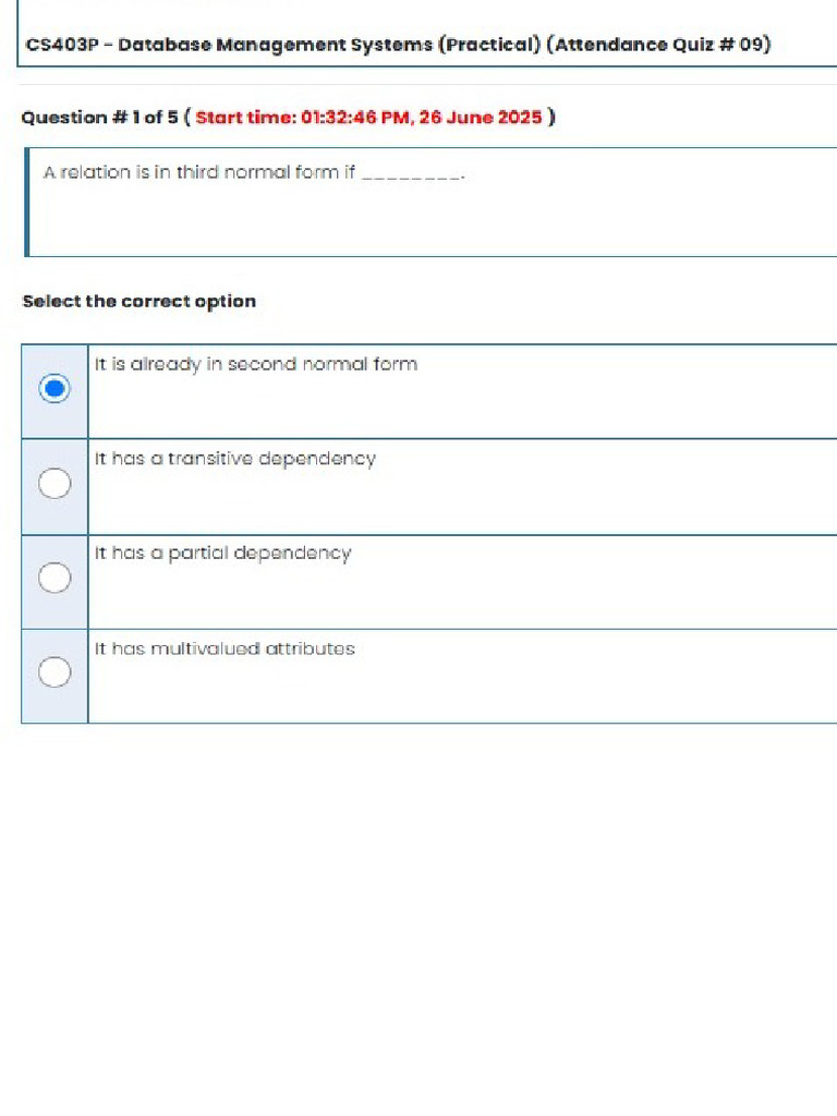CS403P (26 June 2025) by Lucky | PDF
