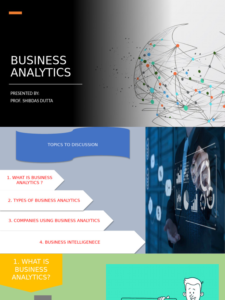 Business Analytics Overview and Tools | PDF | Analytics | Business ...