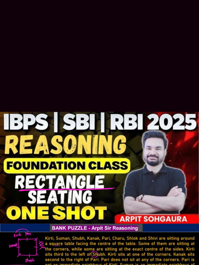 Square Rectangle Seating | PDF