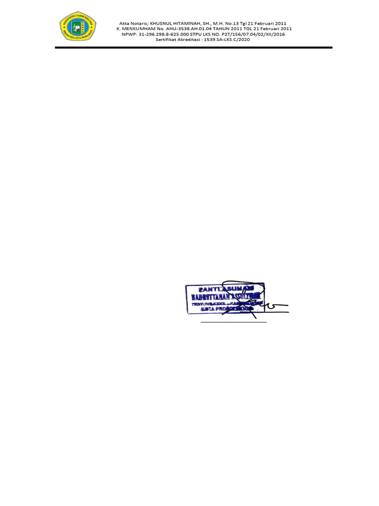 Lksa Rekomendasi Mujib | PDF