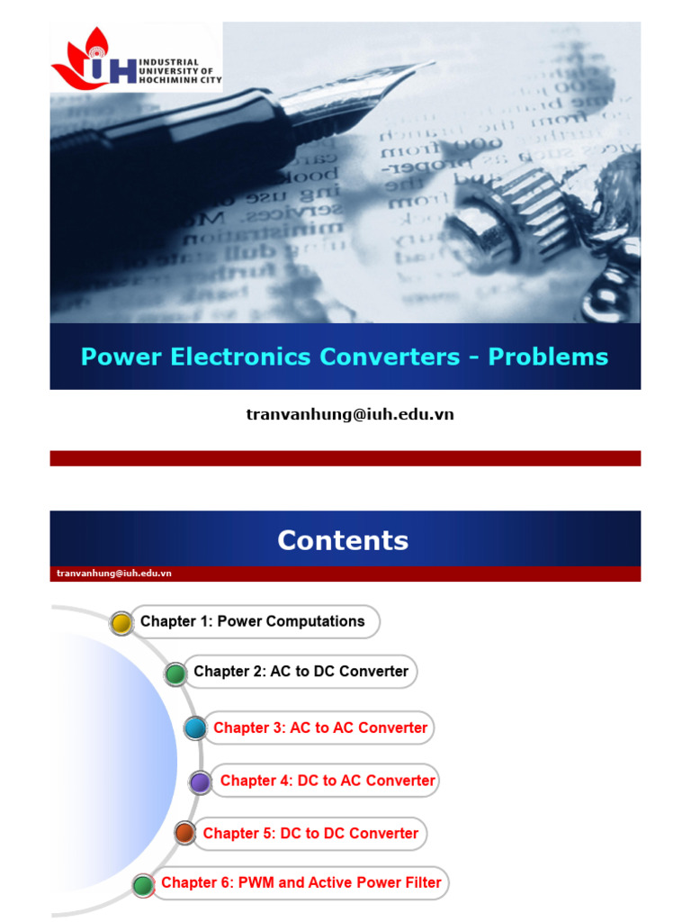 16 - Power Electronics Converters - Problems - II | PDF | Power ...