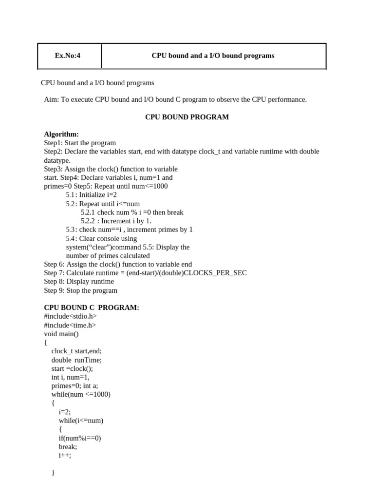 Os Ex4 | PDF | Computer Engineering | Computer Programming