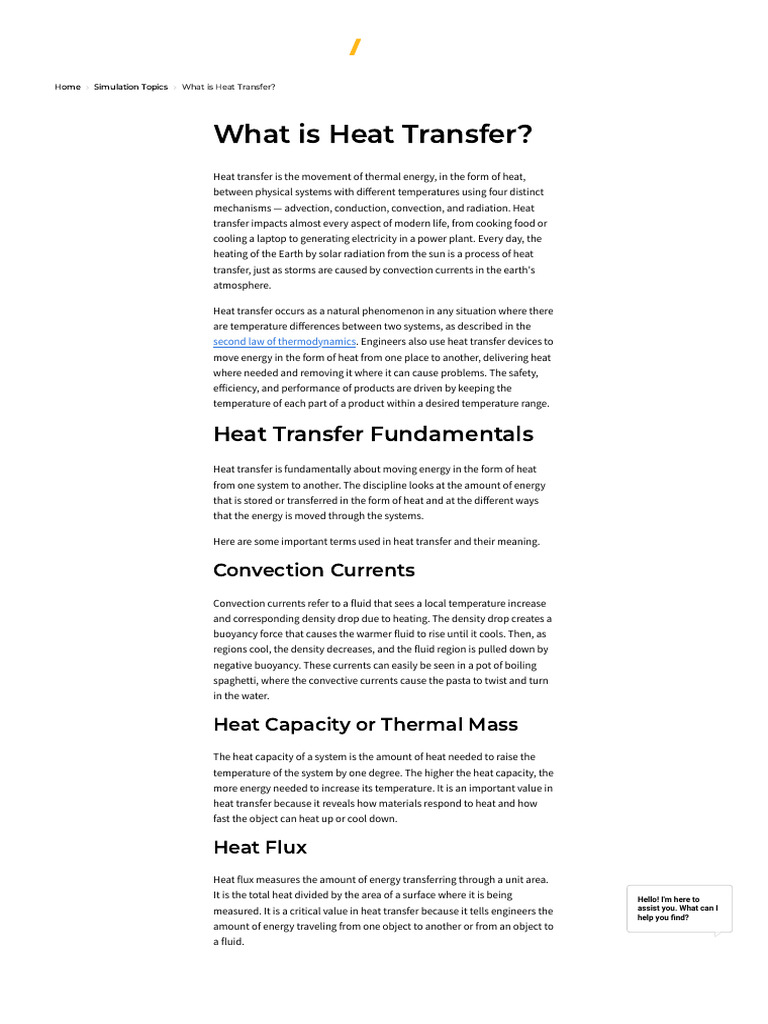 Understanding Heat Transfer Mechanisms | PDF | Heat Transfer | Heat