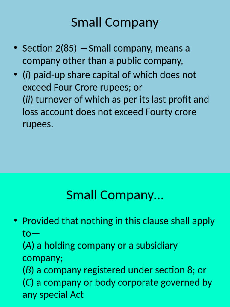 Small Company | PDF