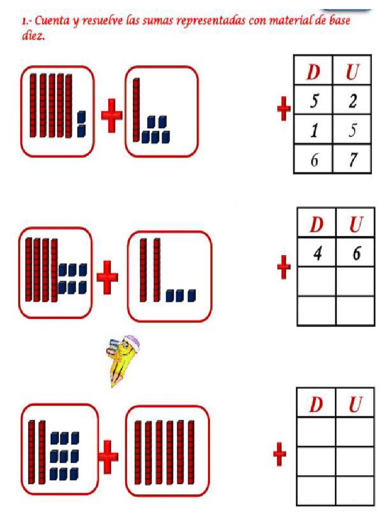 Sumas Con Regletas | PDF