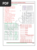 Class 11 Maths Formula Sheet | PDF | Complex Number | Trigonometric ...