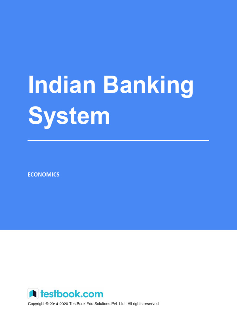 Overview of India's Banking System | PDF | Reserve Bank Of India | Banks
