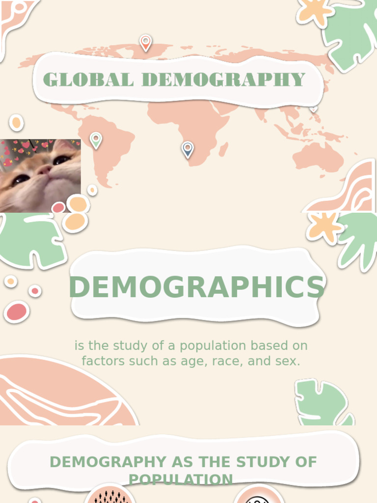 Chapter 10 Global Demography | PDF | Human Overpopulation | Demography