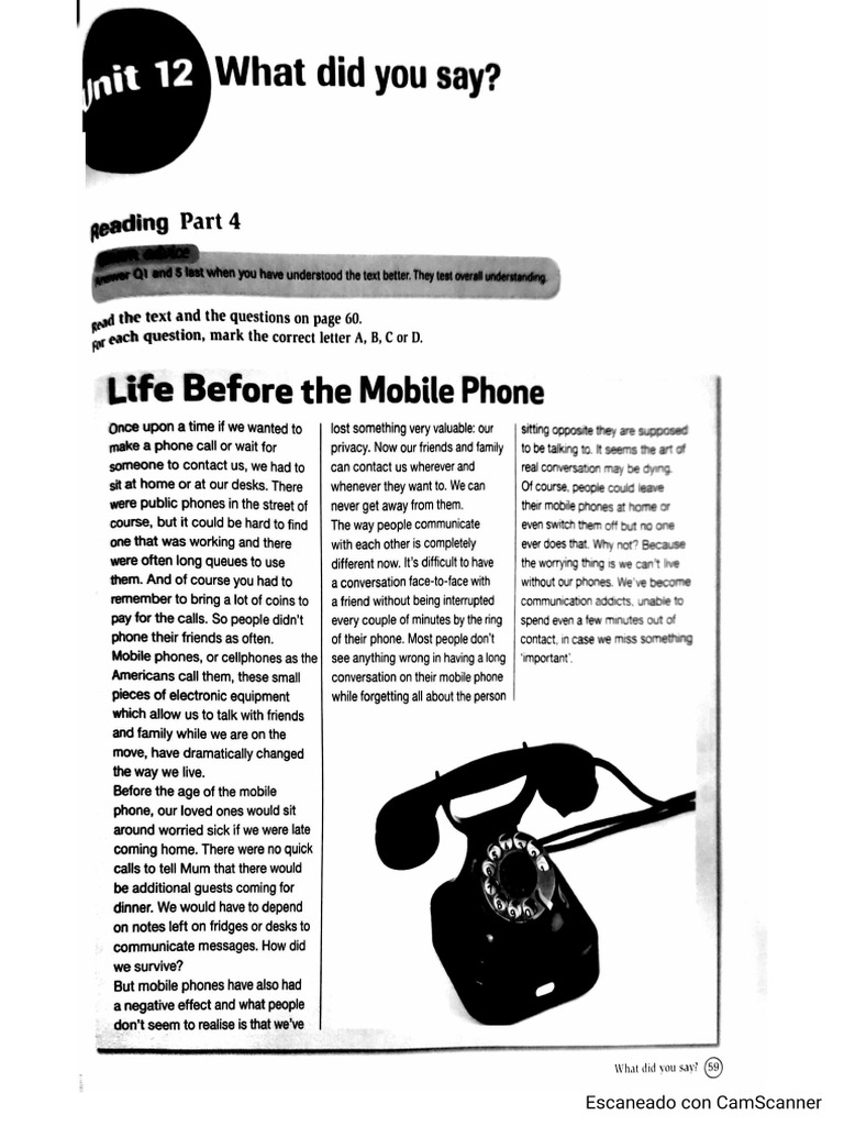 Unit 12 Reading | PDF