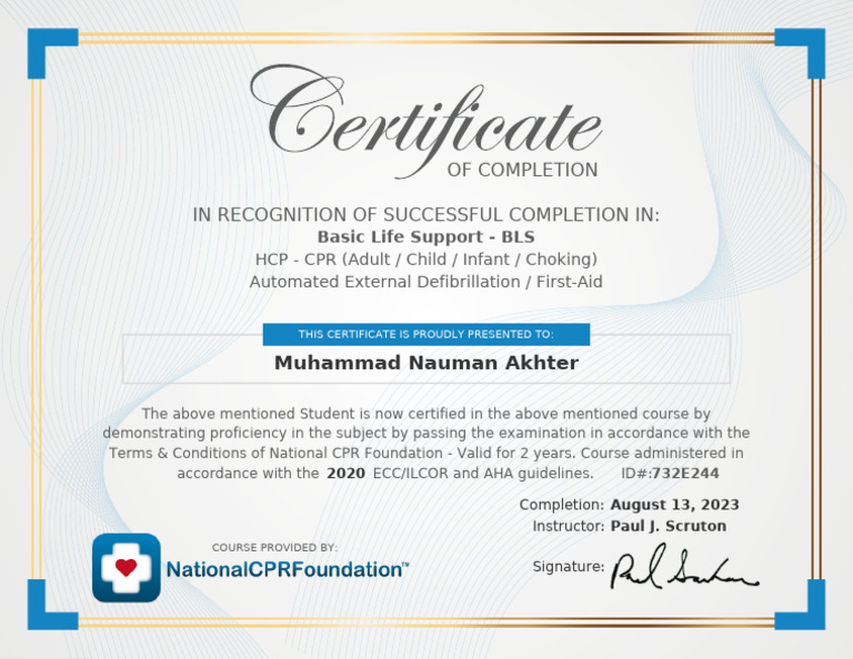 Bks Certificate | PDF