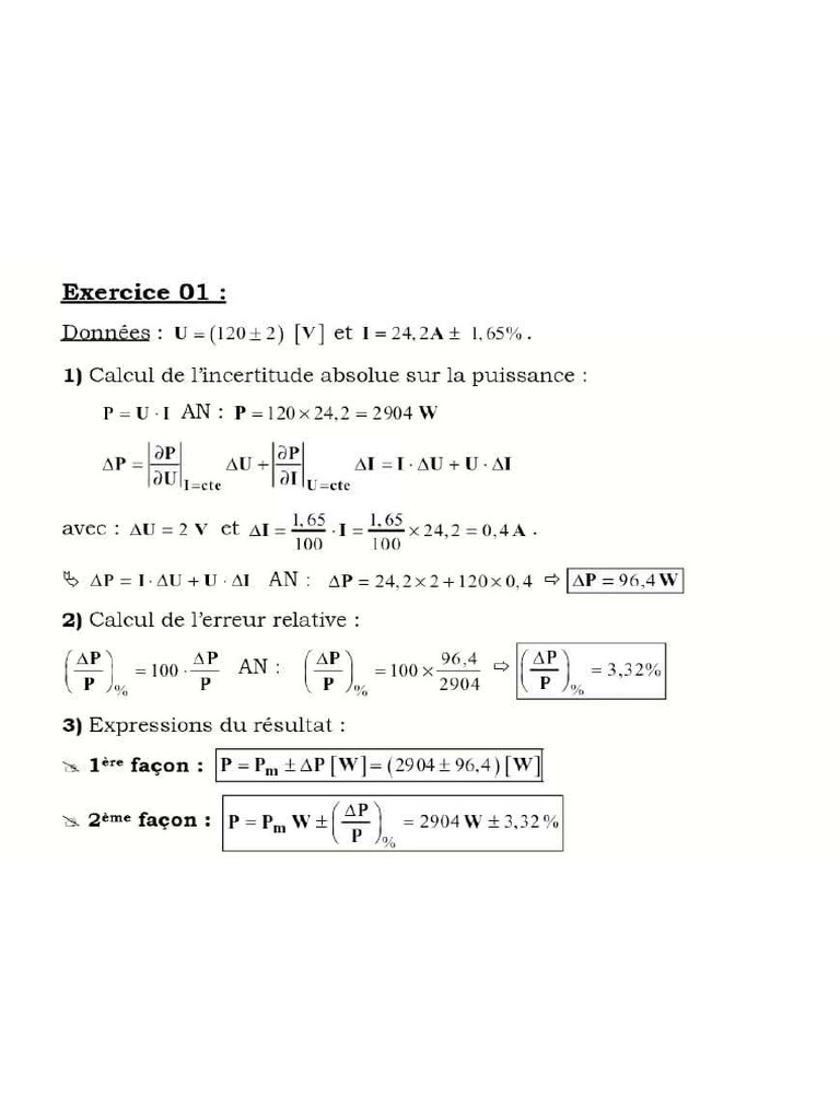 Correction TD1 | PDF