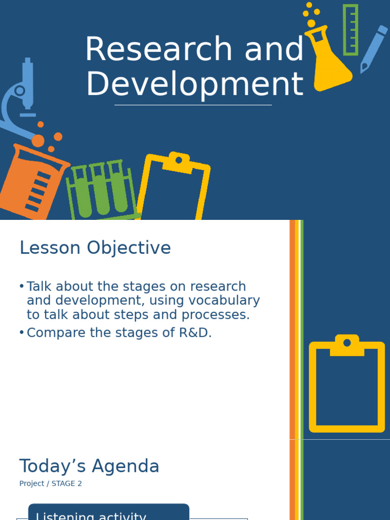 Stages of Research and Development | PDF | Vocabulary | Grammar