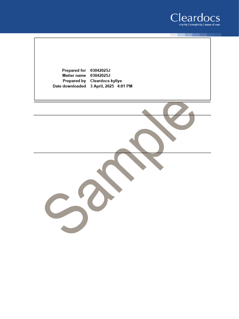 Sample Division 7a Loan | PDF | Debtor | Loans