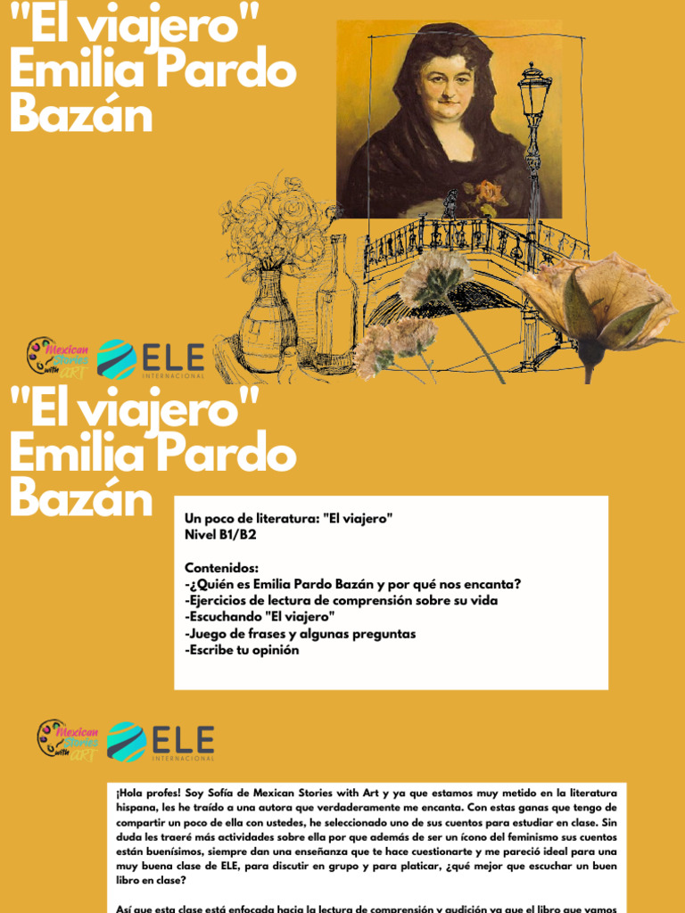 Comprensión Lectora - El Viajero Versión Mexicana ELE | PDF