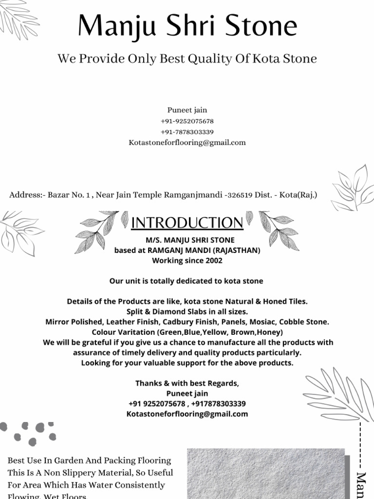 Mss - Blue Products | PDF