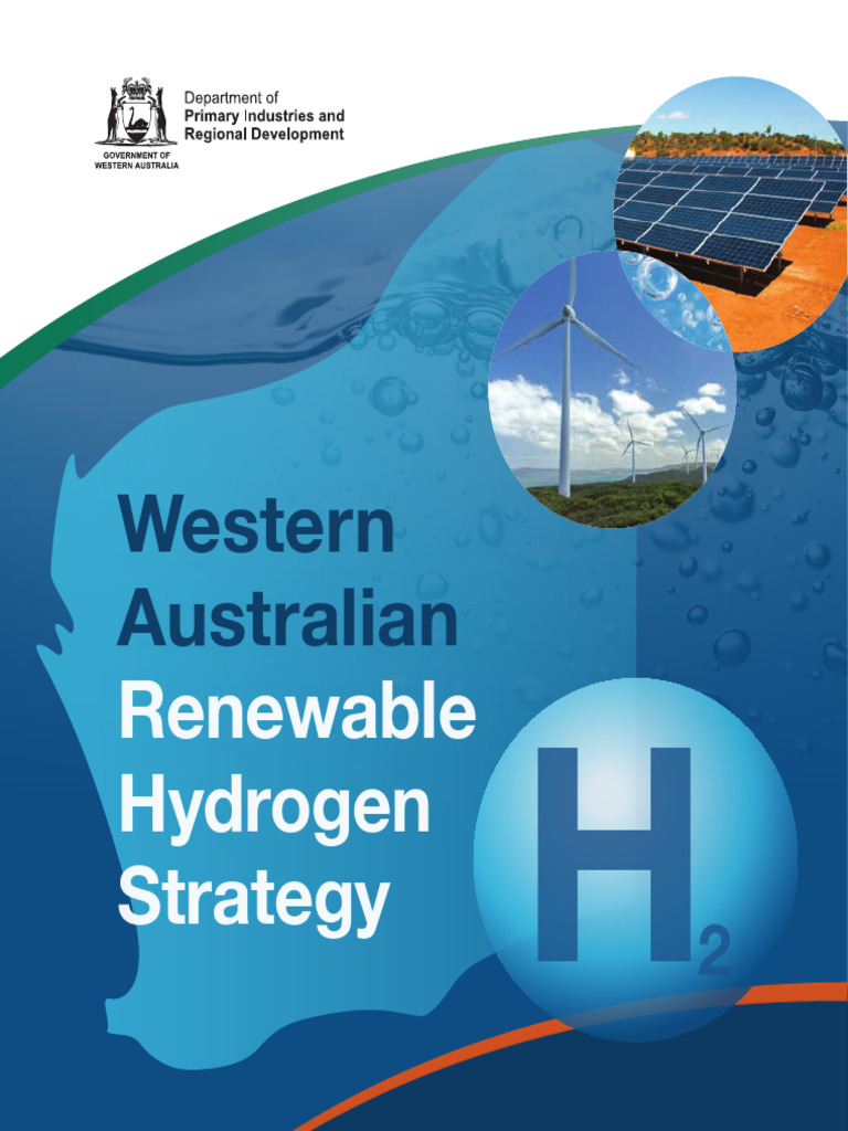 Western Australia Renewable Hydrogen Plan | PDF | Hydrogen Economy ...