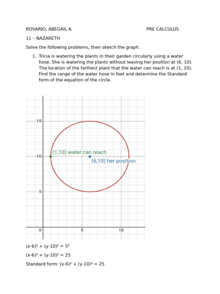 Pre Cal - Abegail | PDF