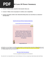 As 48 Leis Do Poder | PDF