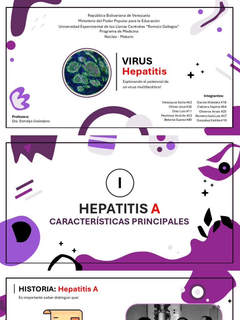 Lámina de Microbiología - Hepatitis 2 | PDF | Virus de la hepatitis C | Hepatitis