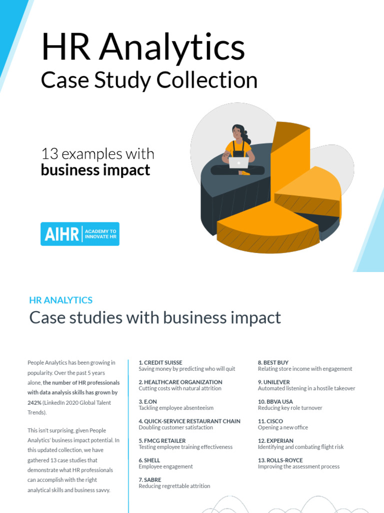 HR Analytics Case Studies Collection | PDF | Analytics | Turnover ...