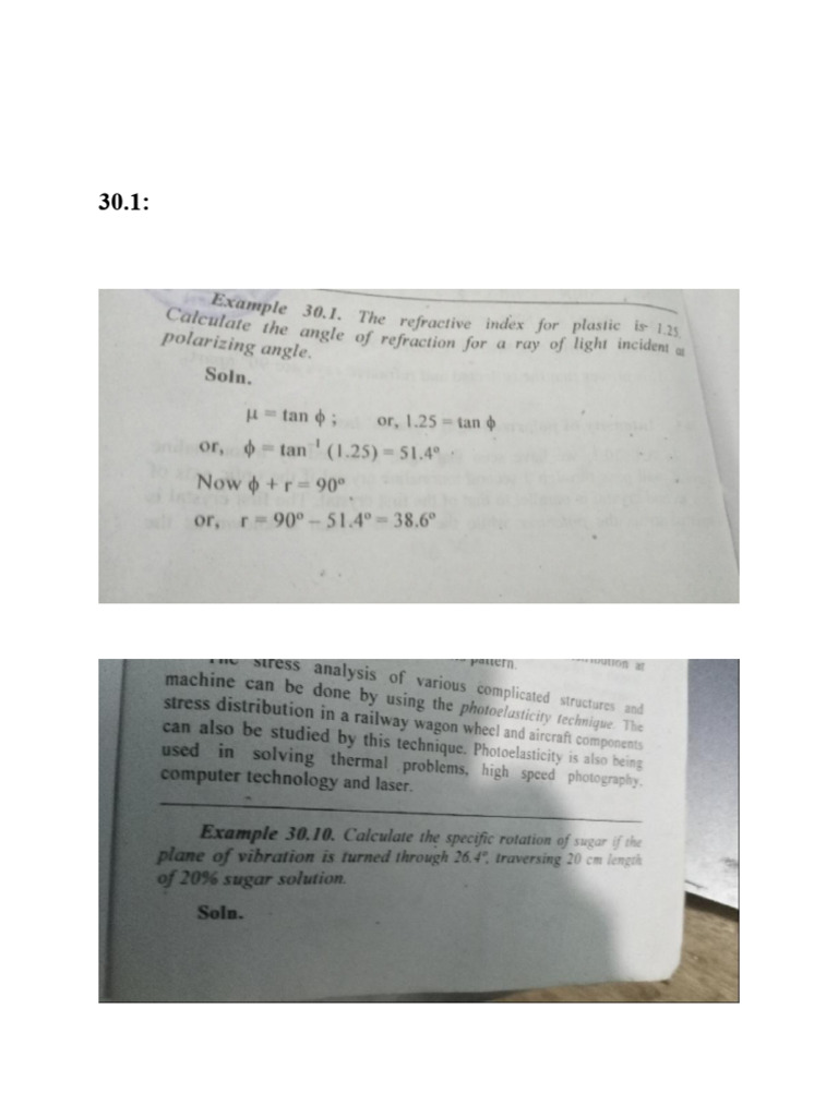 Mathes Problems On Polarization | PDF