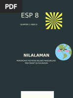 Esp 8 Quarter 1 Week 7 | PDF