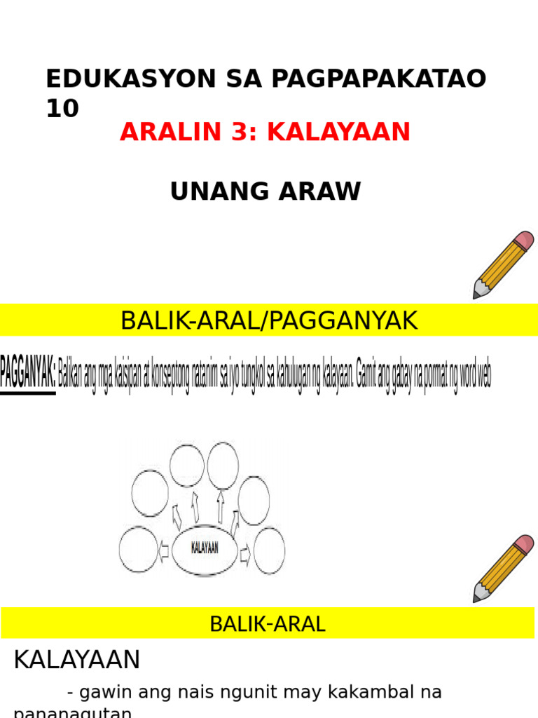 Aralin 3 | PDF