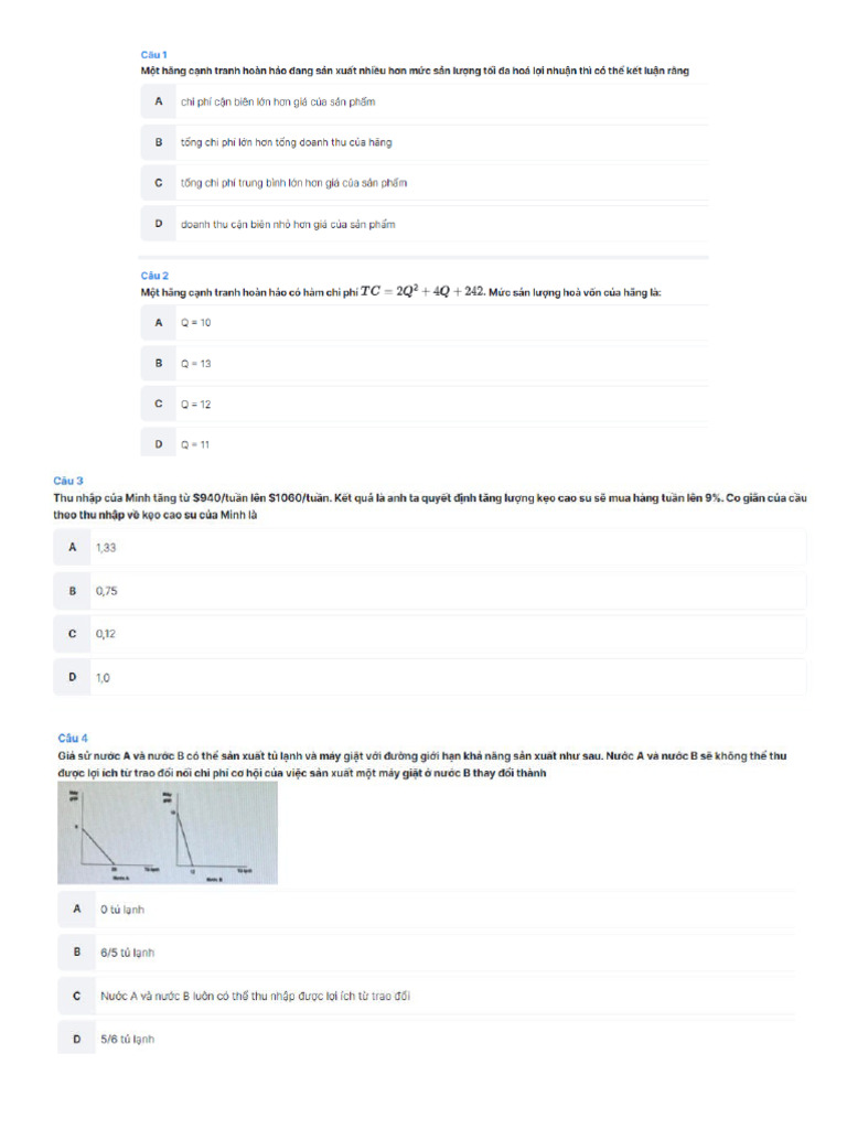 K63 AEP KÌ 1 Đề 2 | PDF